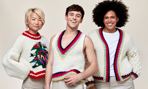 Tom Daley launches knitwear brand Made With Love and appoints PR